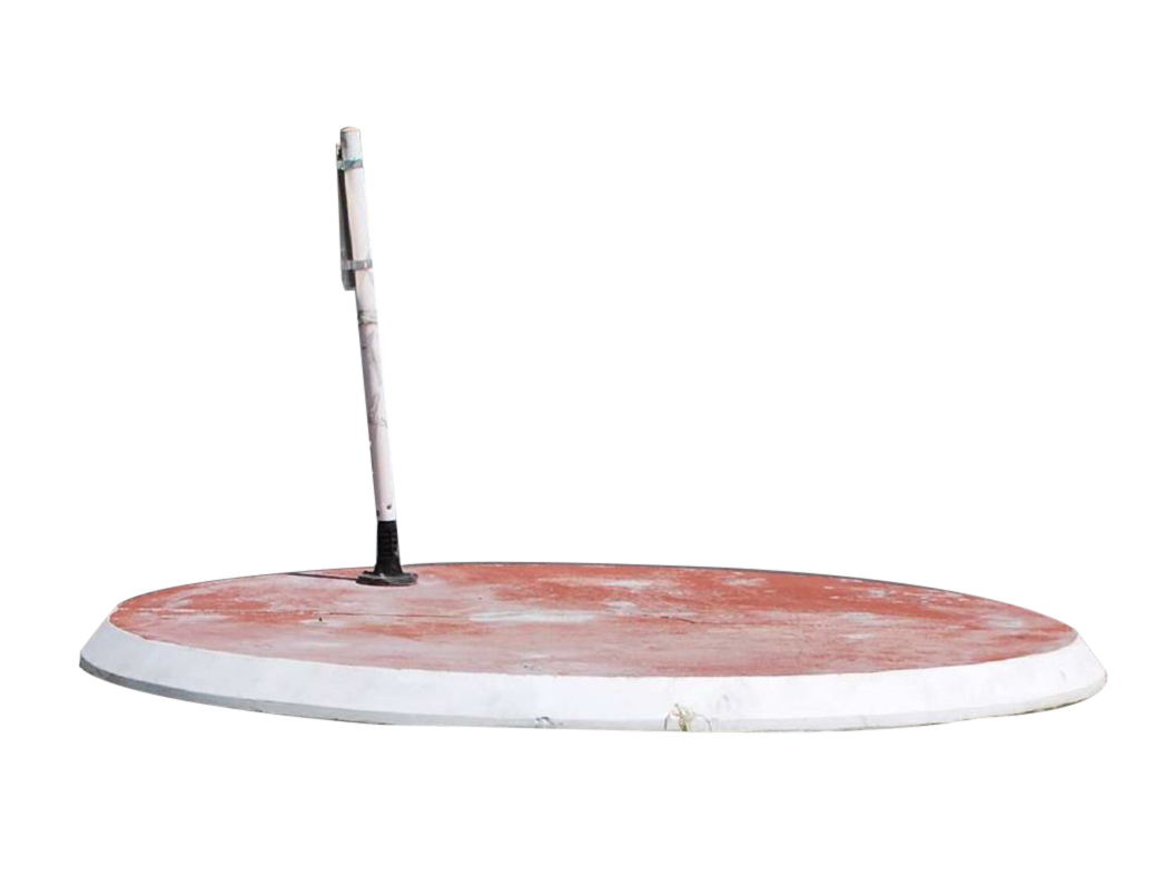 Concrete Traffic Islands