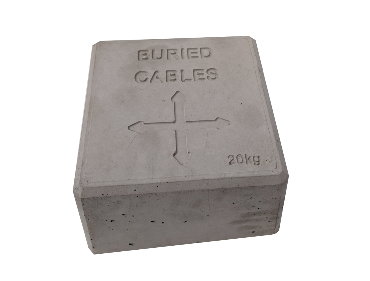 Concrete Cable Route Marker Blocks