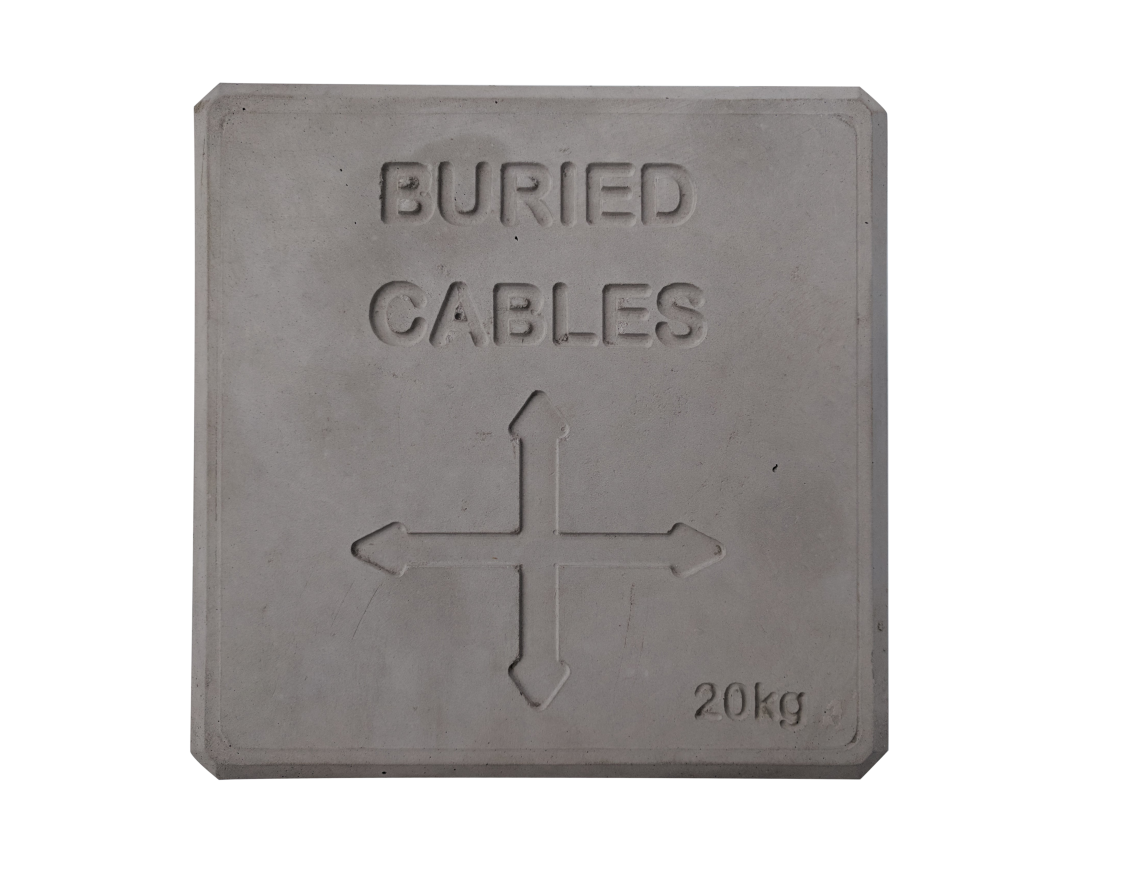 Concrete Cable Route Marker Blocks